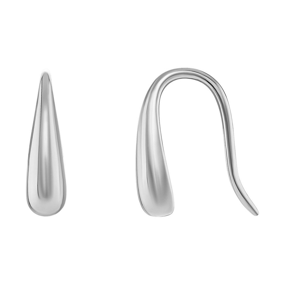 PRIMROSE Sterling Silver Polished Teardrop Earrings