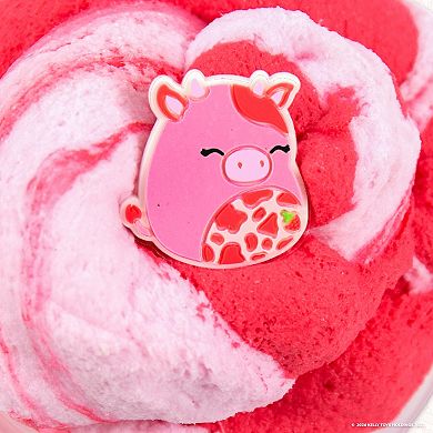 Squishmallows Calynda The Cow Premium Pink Strawberry Scented Slime