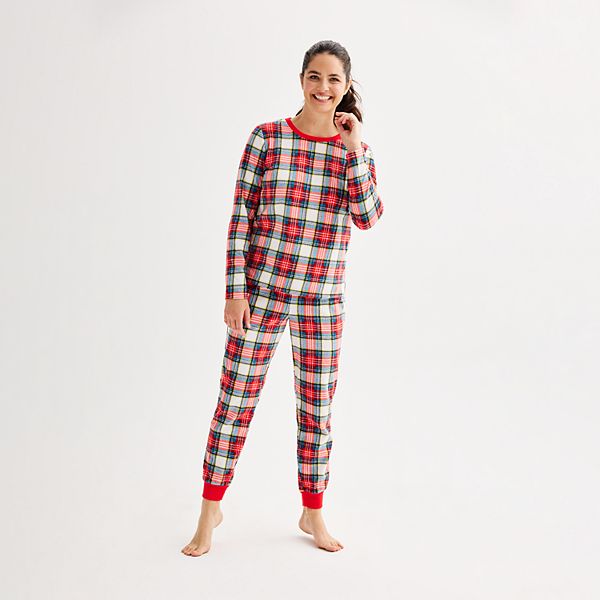Women's Jammies For Your Families® Jingle Bell Rock Fleece Pajama Top ...
