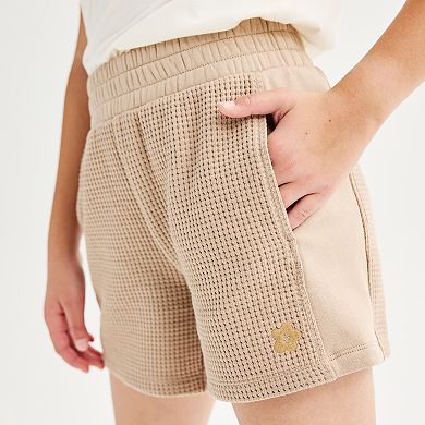Girls 7-16 Limited Too Cozy Waffle Short