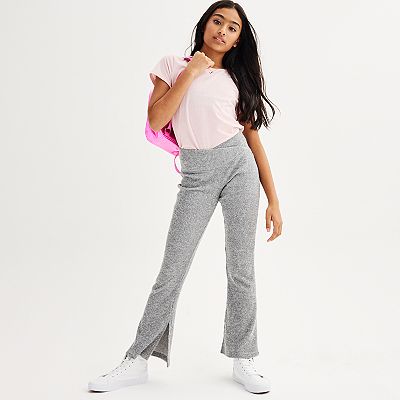 Girls 7-16 Limited Too Crossover Waistband Flare Pants Girls 7-16 Limited Too Crossover Waistband Flare Pants
