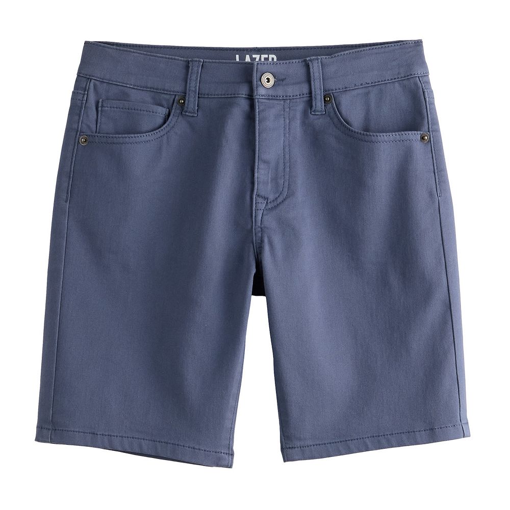 Boys 8-20 Lazer Comfort Flex Knit Woven Slim Fit 5-Pocket Shorts