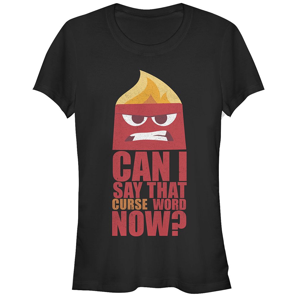 Disney's Inside Out Curse Word Juniors' Graphic Tee