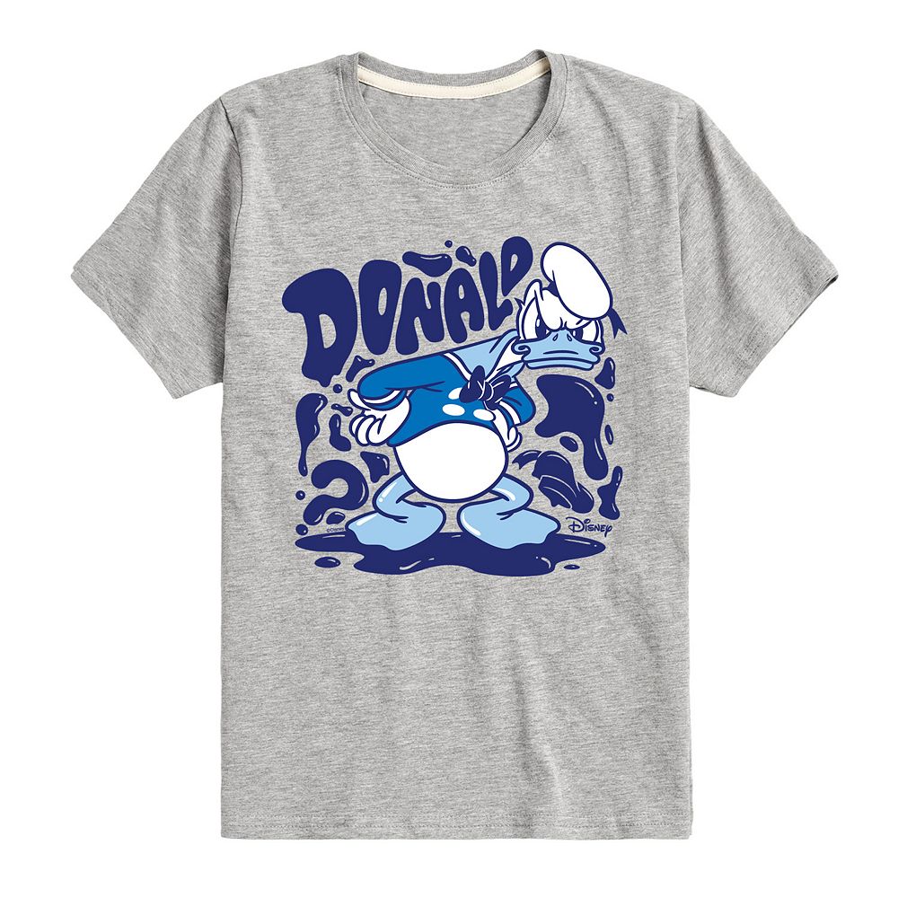 Disney's Mickey Mouse & Friends Donald Duck Boys 8-20 Drip Graphic Tee