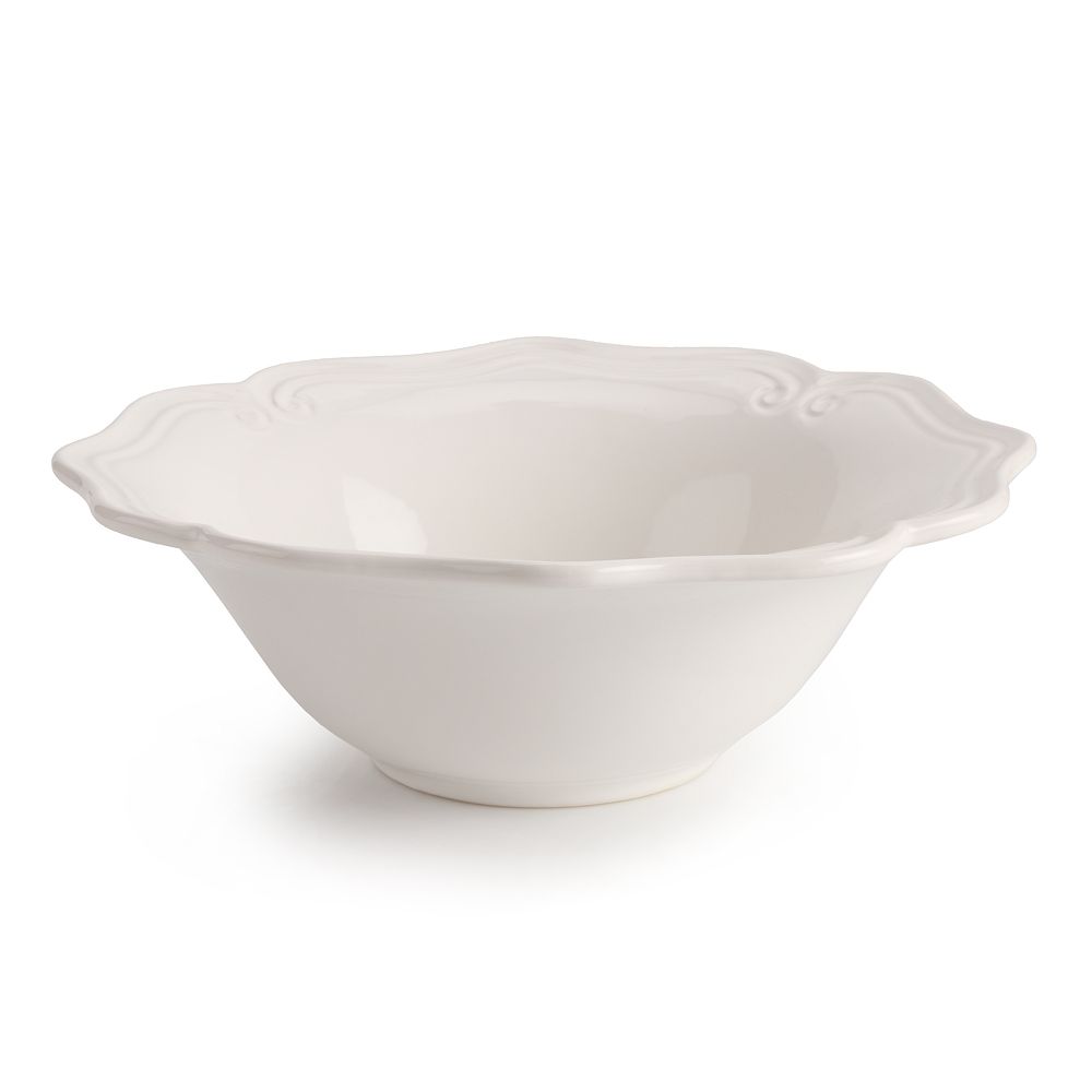 Discover Europe - Made in Portugal Large Dolce Line Serving Bowl