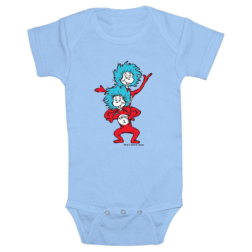 Baby Dr. Seuss Thing 1 And Thing 2 Graphic Bodysuit