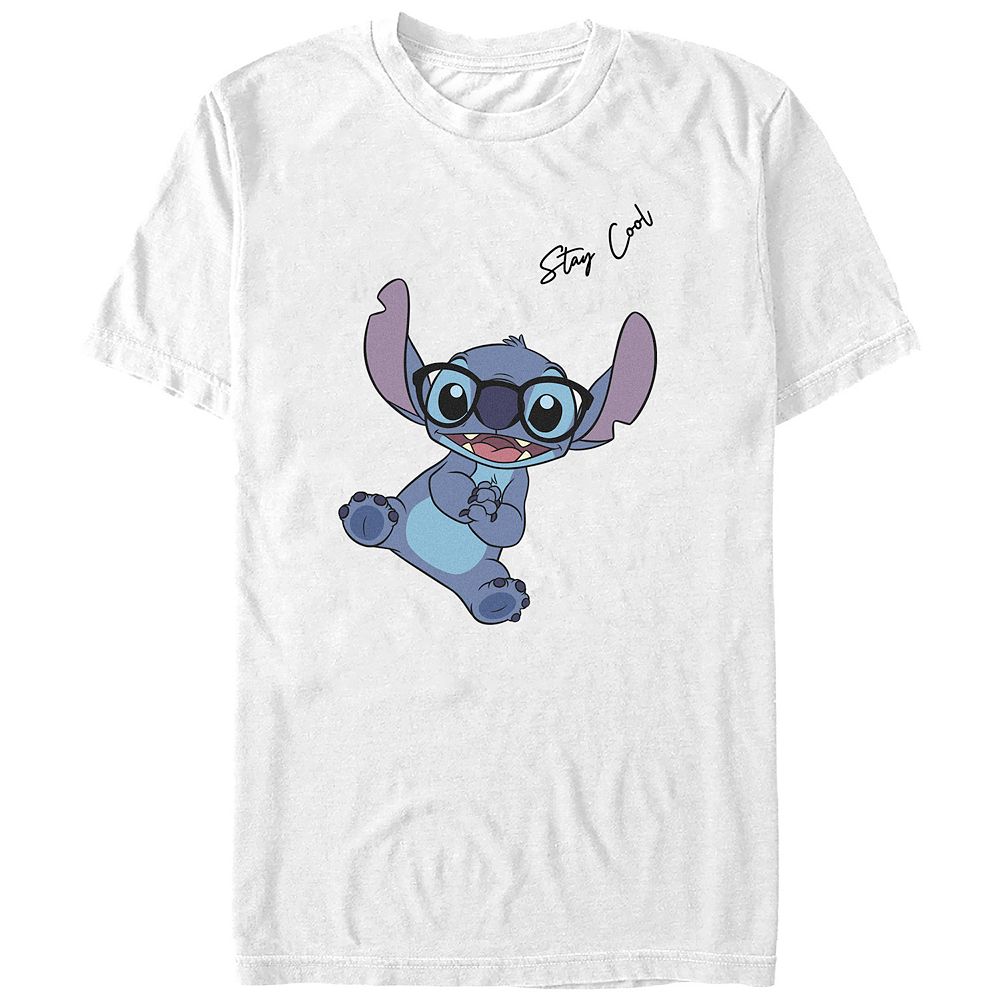 Disney's Lilo & Stitch Stay Cool Stitch Juniors' Graphic Tee