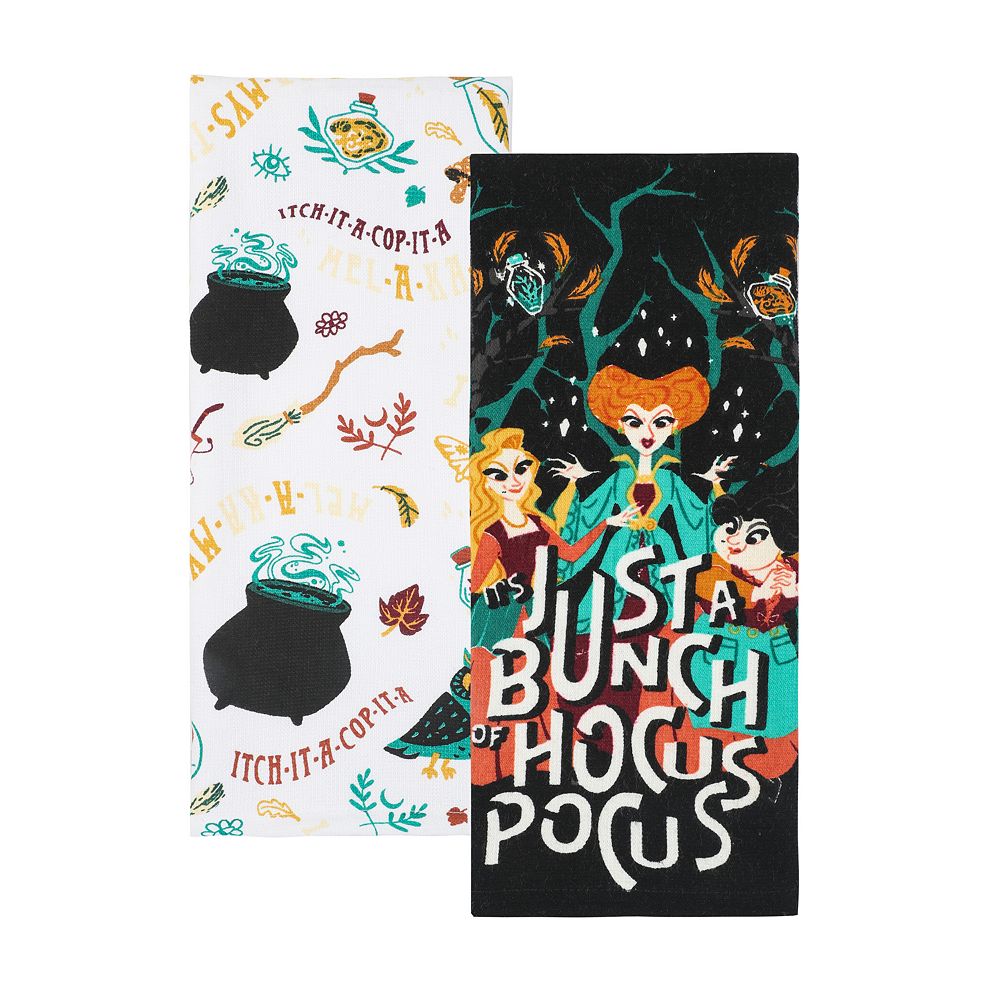 Disney's Hocus Pocus 2-pack Terry Kitchen Towels by Celebrate Together ...
