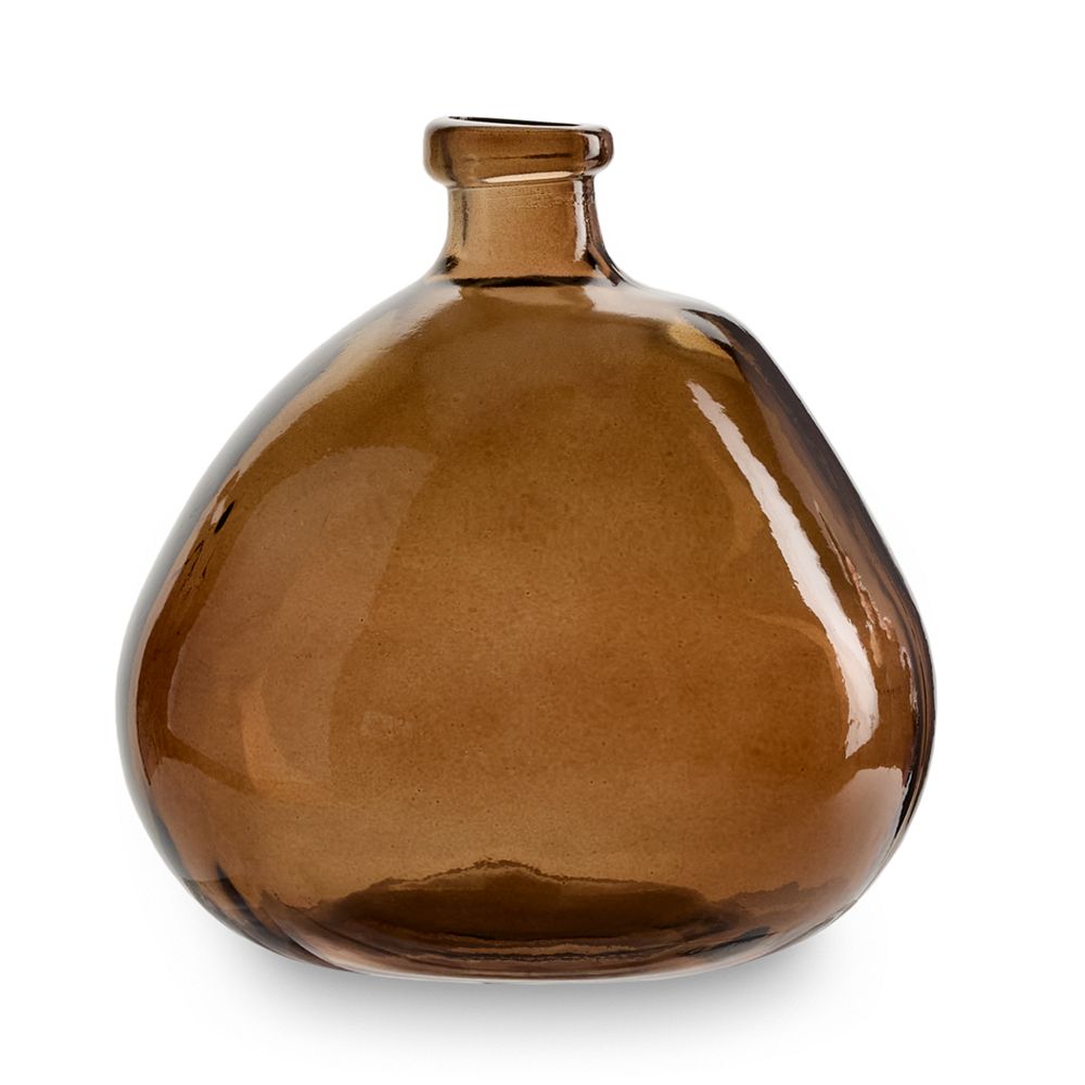 Discover Europe Made in Spain Small Simplicity Recycled Glass Vase