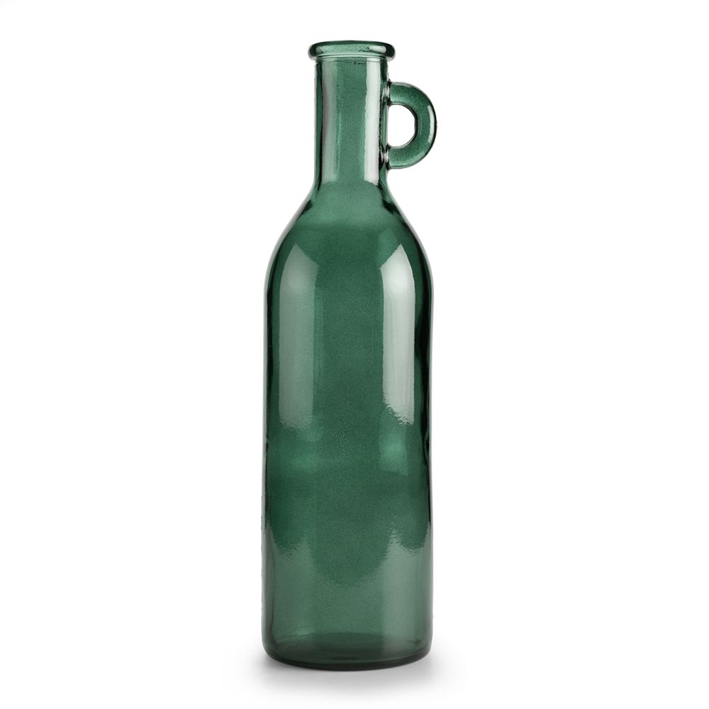 Discover Europe Made in Spain Recycled Glass Bottle with Handle