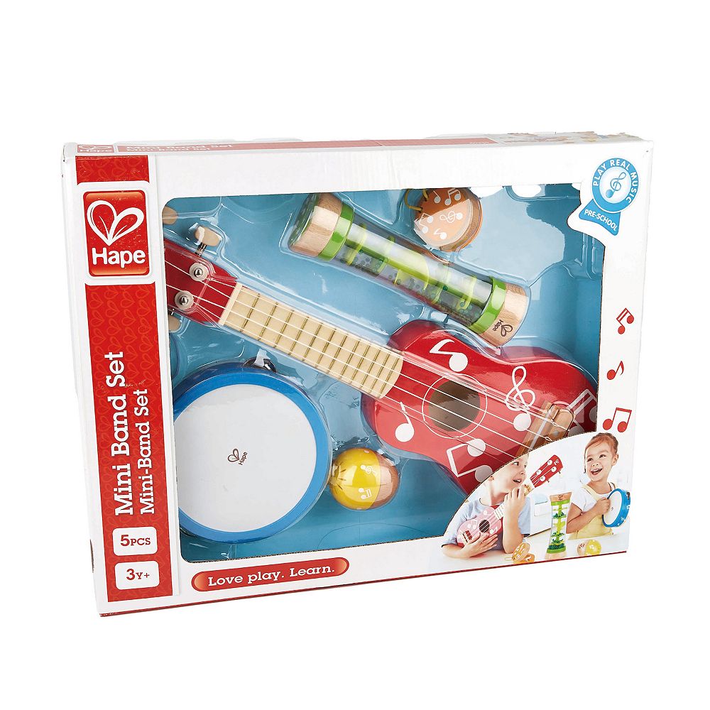 Hape Wooden Instrument: Mini Band Set