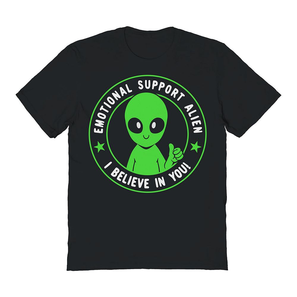Men's COLAB89 Emotional Support Alien Graphic Tee