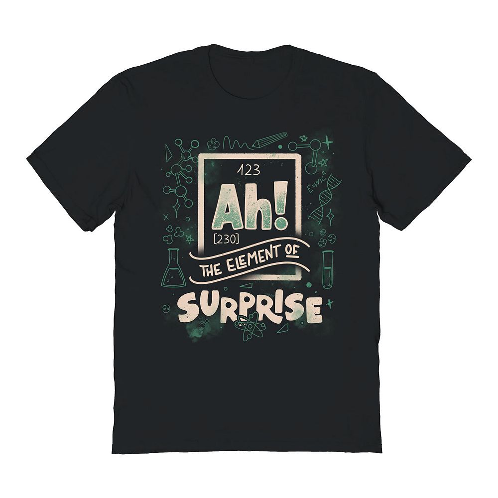 Men's COLAB89 Ah The Element Of The Surprise Graphic Tee
