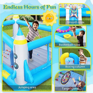F.c Design Multifunctional Jump 'n Slide Inflatable Bouncer For Kids ...