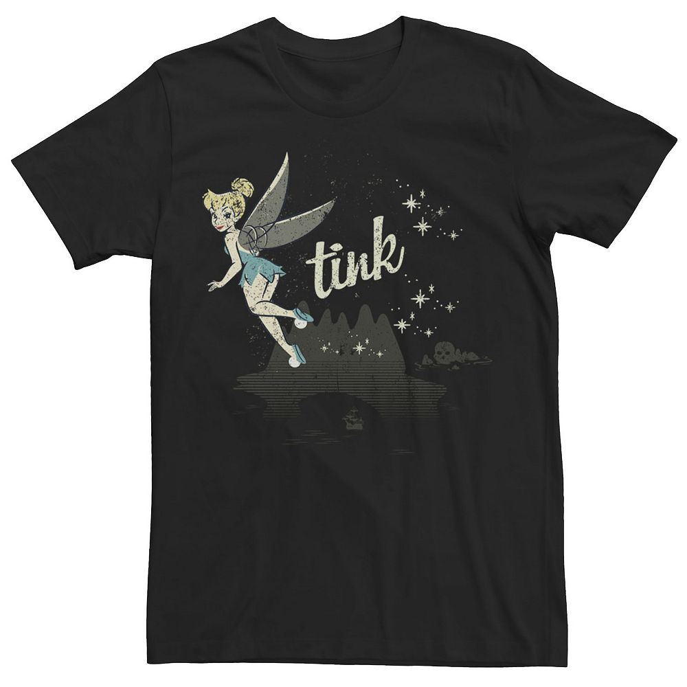 Disney's Tinker Bell Juniors' Sparkling Sign Boyfriend Graphic Tee