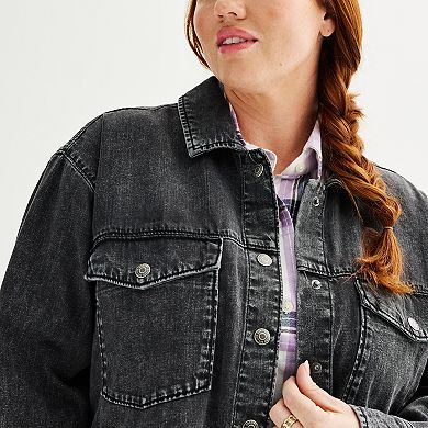 Plus Size Sonoma Goods For Life® Denim Shaket