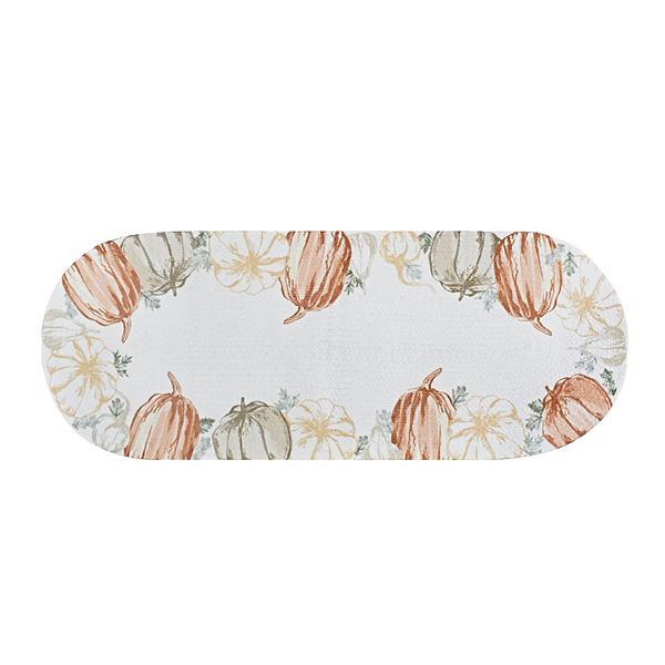 Celebrate Together™ Fall Pumpkin Printed Braided Table Runner
