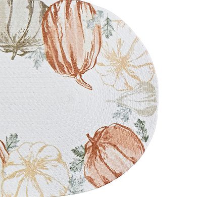 Celebrate Together™ Fall Pumpkin Printed Braided Table Runner