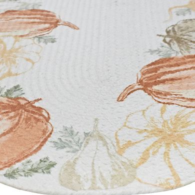 Celebrate Together™ Fall Pumpkin Printed Braided Table Runner