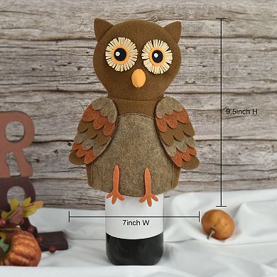 Celebrate Together™ Fall Owl Wine Bottle Cover