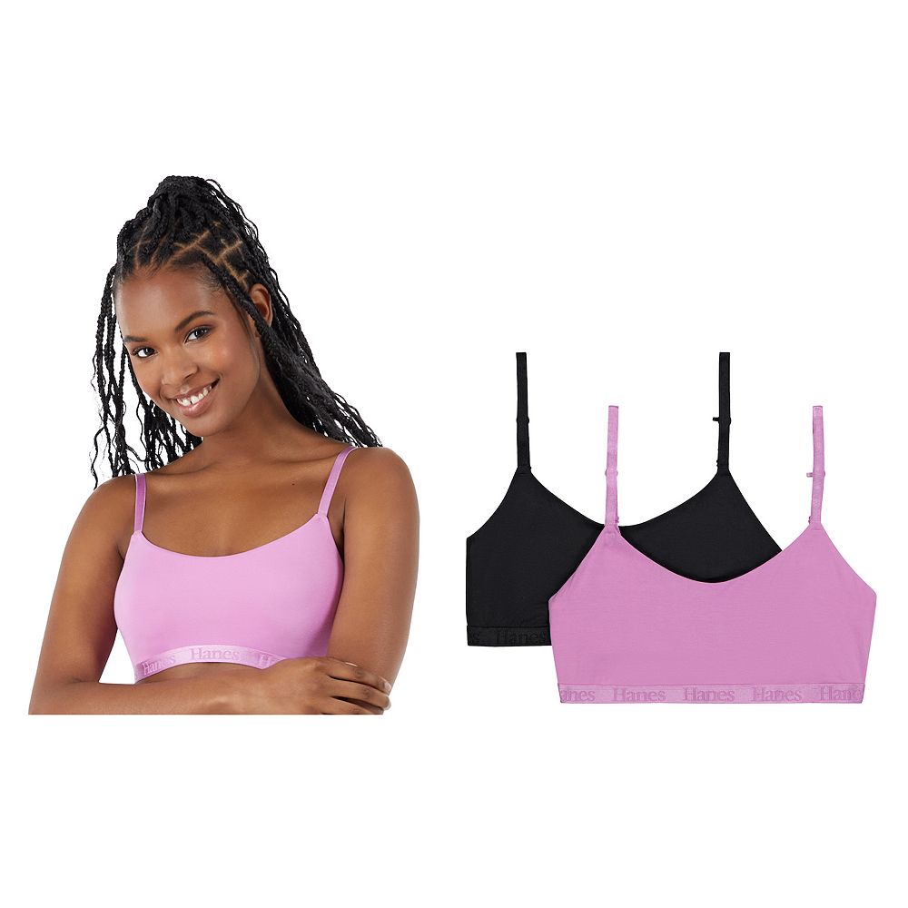 Women's Hanes Ultimate® Originals 2-Pack SuperSoft Bralette DUS202