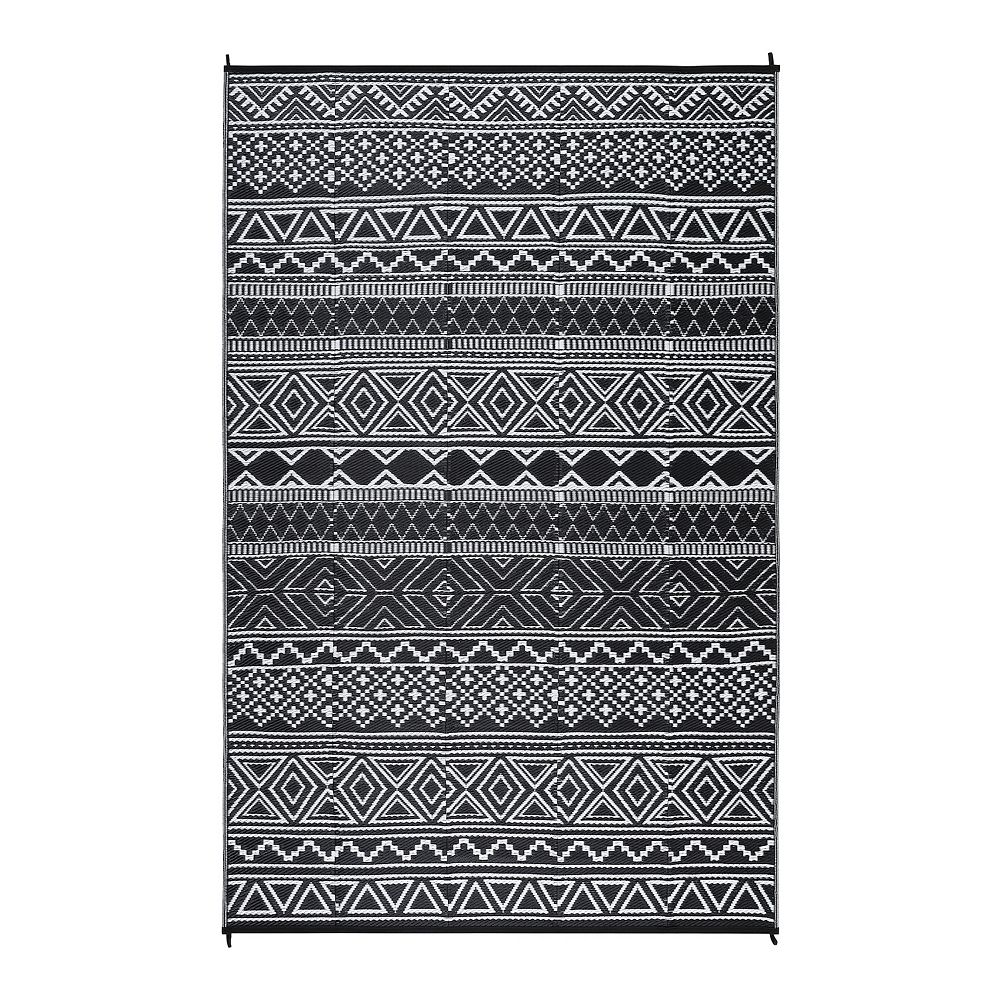 Garvee Outdoor Reversible Rug Plastic Straw Carpet for Patio Camping ...