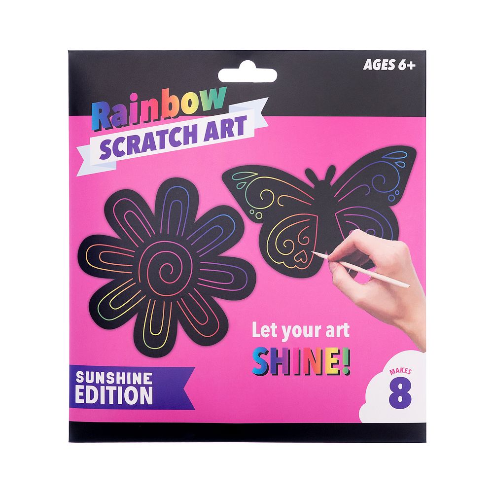 Pulsar Sunshine Scratch Art Kit