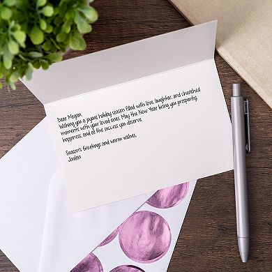 Pulsar Cards & Envelopes with Gold Seals