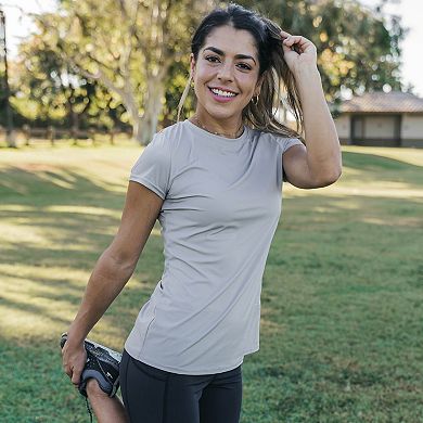 Women's Pro Pleated Back Performance Top