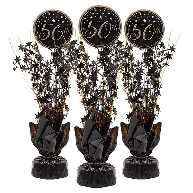 50th Table Centerpieces