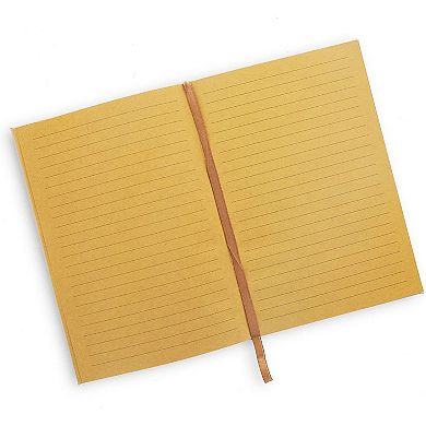 2 Pack Inspirational Faux Leather Notebook Journal, Kraft Lined Pages ...