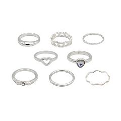 Stackable Rings Shop Elegant Stacking Rings Kohl s