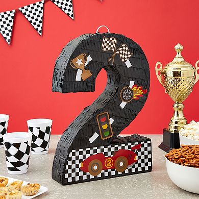 Number 2 Pinata For Two Fast Birthday Decorations, Small, 16.5 X 11.85 ...
