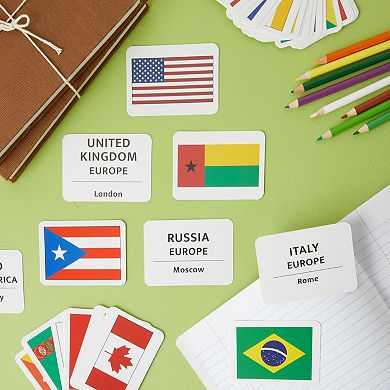 205 Countries Of The World Flash Cards For Kids Teachers Classrooms 2 ...