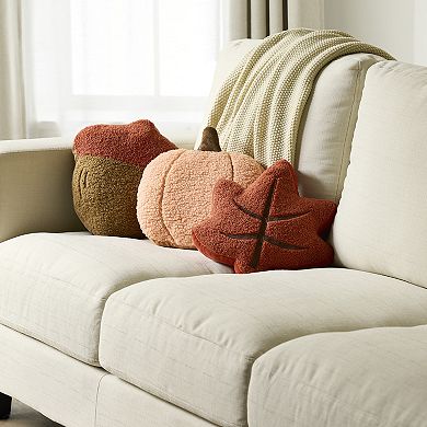 Celebrate Together™ Fall Leaf, Pumpkin, & Acorn Throw Pillows Trio Set