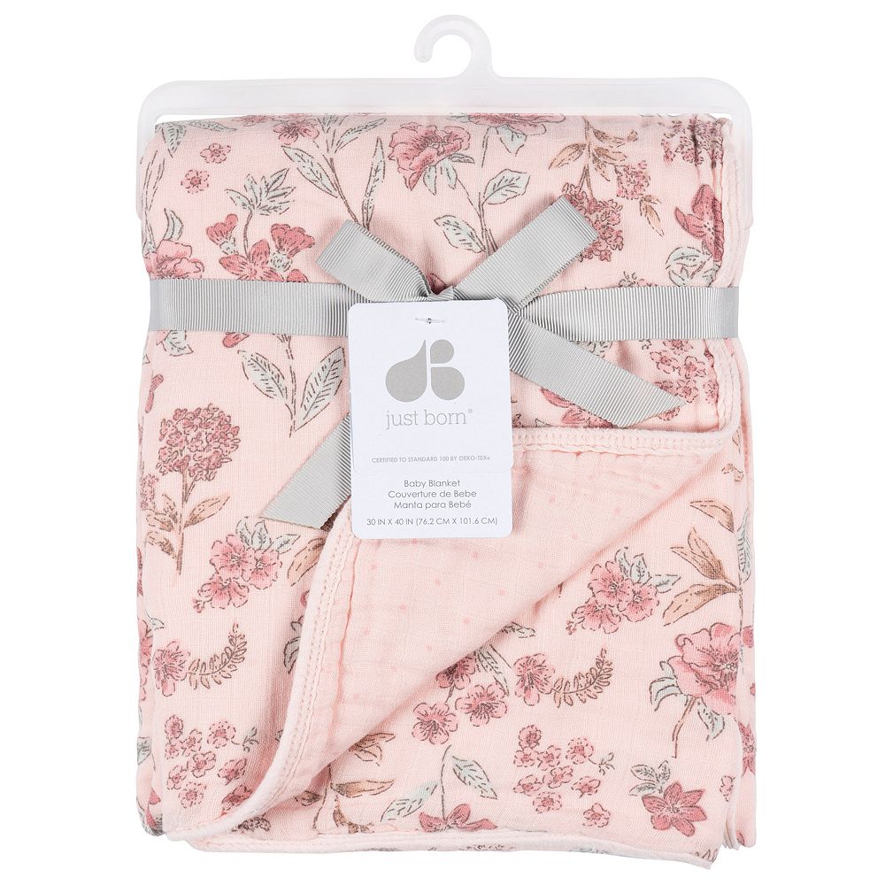 Just Born Baby Muslin Blanket