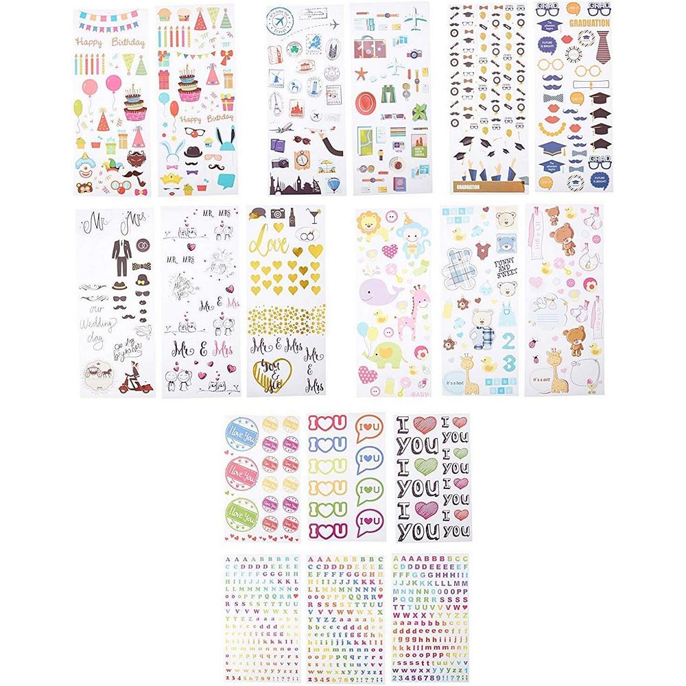 Zink Colorful & Decorative Sticker Sets For Instant Photo Projects