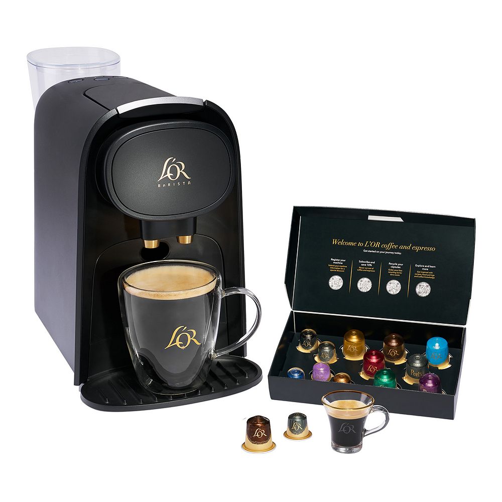 L'OR Barista Coffee & Espresso System, Tasting Box & Voucher Gift Set