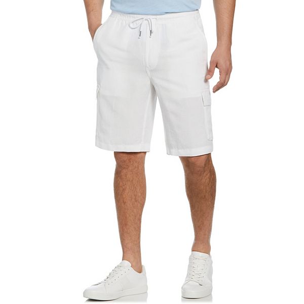 Men's Cubavera Linen Blend Pull-On Cargo Shorts