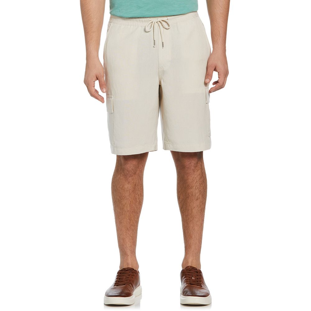 Men's Cubavera Linen Blend Pull-On Cargo Shorts