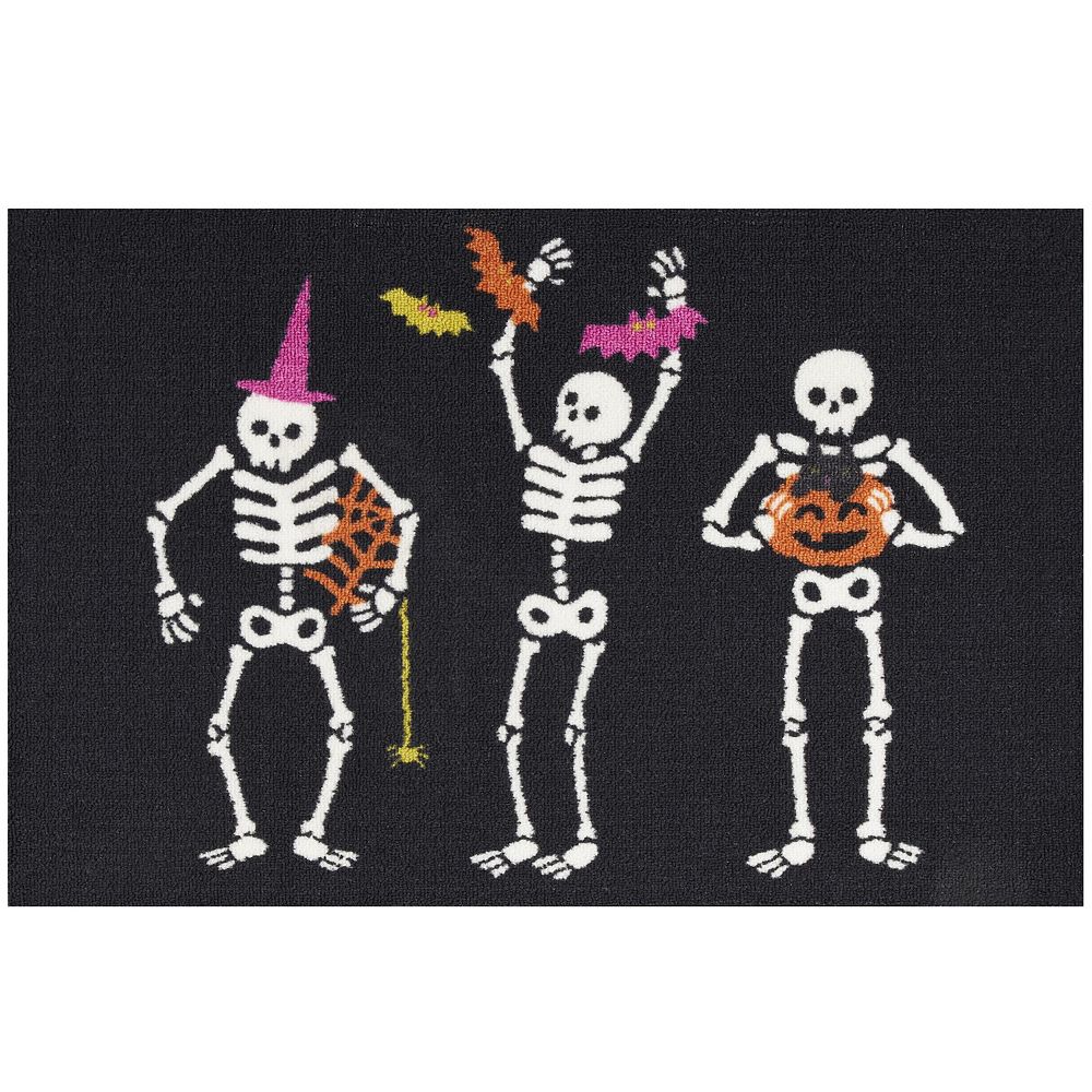 Celebrate Together™ Halloween Skeleton Trio Accent Rug