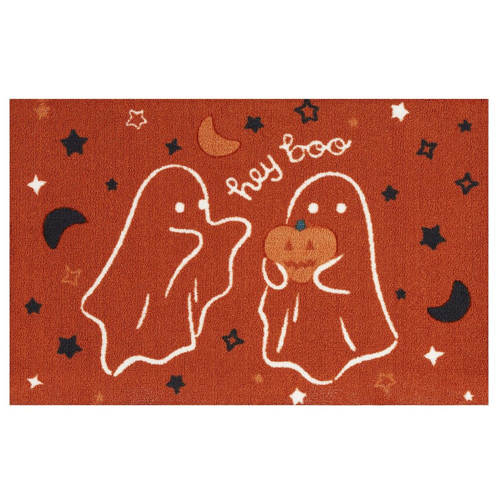 Celebrate Together™ Halloween "Hey Boo" Sheet Ghosts Accent Rug