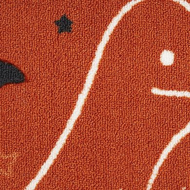 Celebrate Together™ Halloween "Hey Boo" Sheet Ghosts Accent Rug