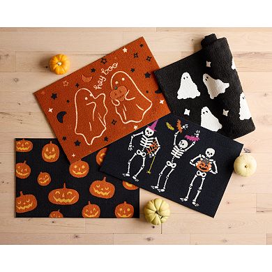 Celebrate Together™ Halloween "Hey Boo" Sheet Ghosts Accent Rug