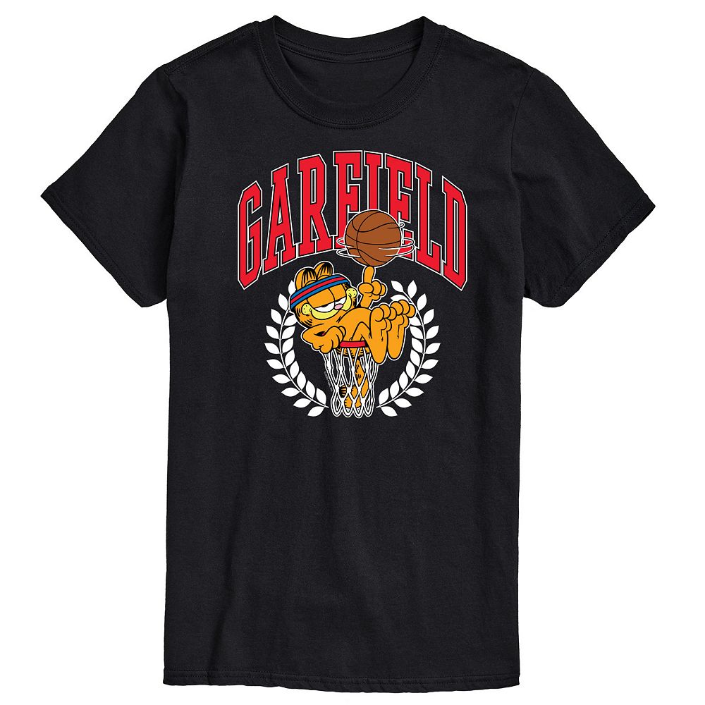 Men's Garfield Basketball Graphic Tee
