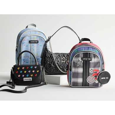 Girls Limited Too Heart Gems Crossbody Bags