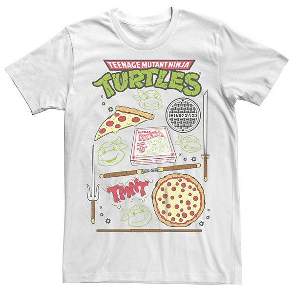 Men's Teenage Mutant Ninja Turtles Elements Graphic Tee