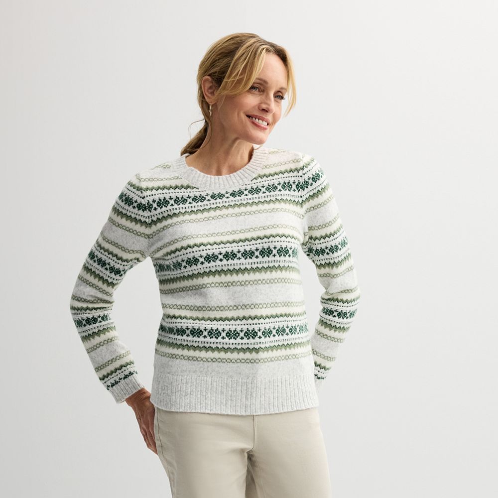 Women's Croft & Barrow® Cozy Pullover Sweater