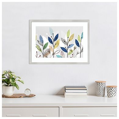 Morning Glory Ii (floral) By Isabelle Z Wood Framed Wall Art Print