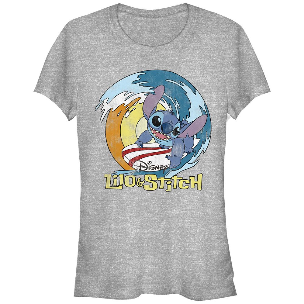 Disney's Lilo & Stitch Surfer Stitch Juniors' Graphic Tee